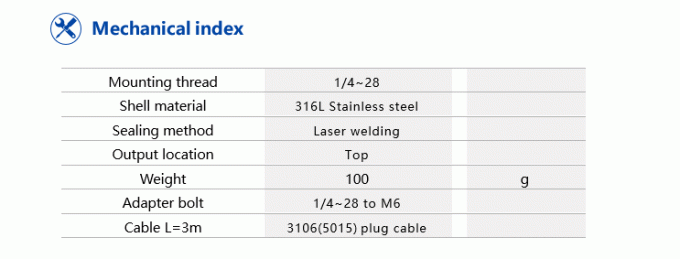 BW-188T เซ็นเซอร์ความสั่นสะเทือนมาตรความเร่ง
